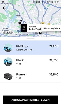 Uber: In diesen Städten könnt ihr den Dienst nutzen